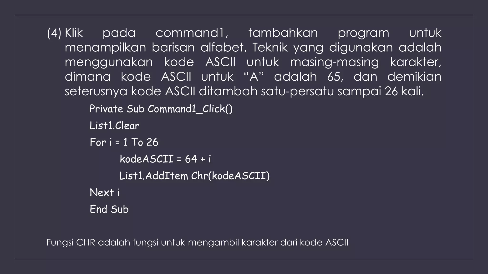 Pengulangan Visual Basic | PDF