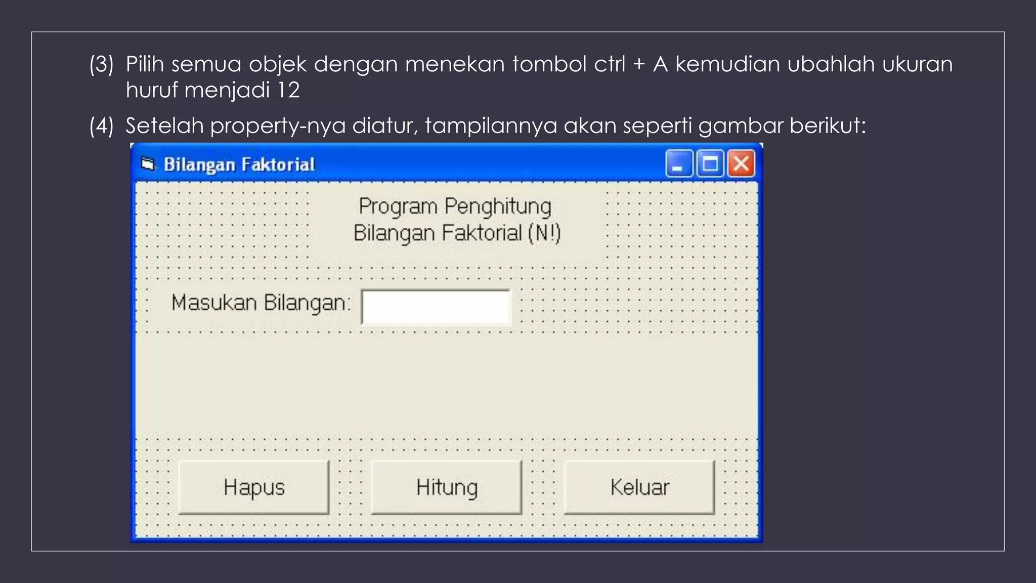 Pengulangan Visual Basic | PDF