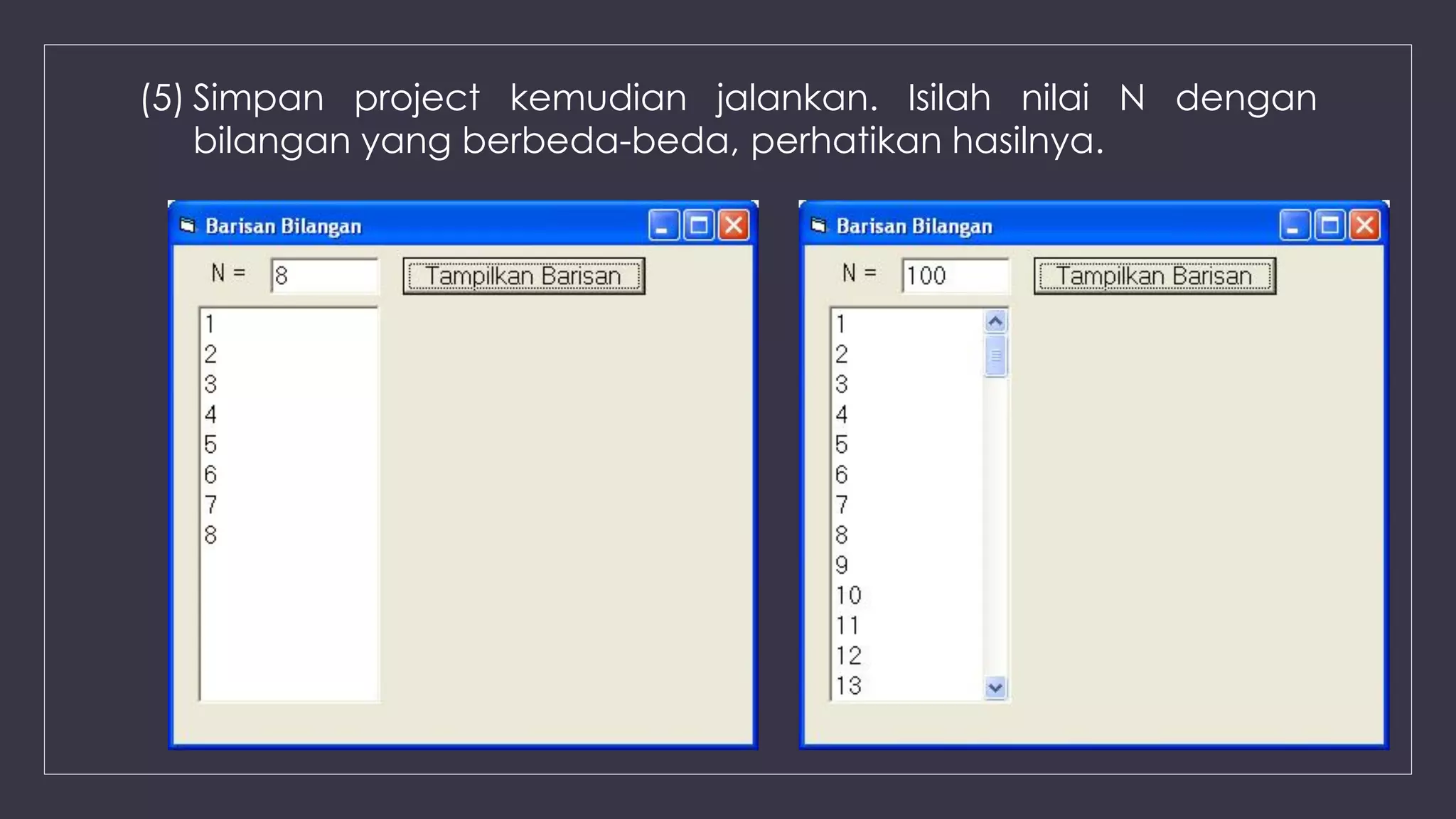 Pengulangan Visual Basic | PDF