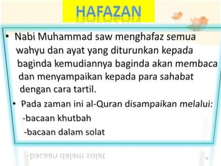 Pengumpulan Al Quran Pptx