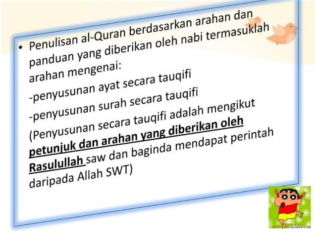 Pengumpulan Al Quran Pptx