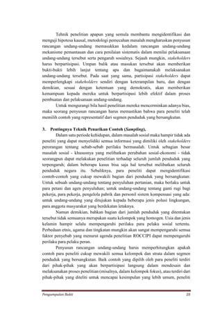 Pengumpulan bukti | PDF