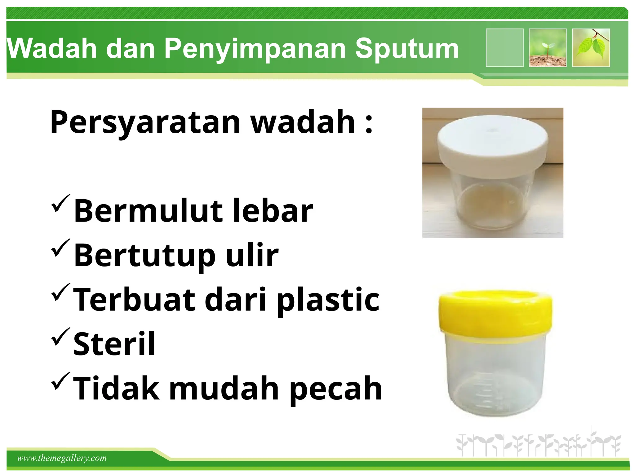 Pengumpulan dahak untuk pemeriksaaan mikroskopis BTA..pptx