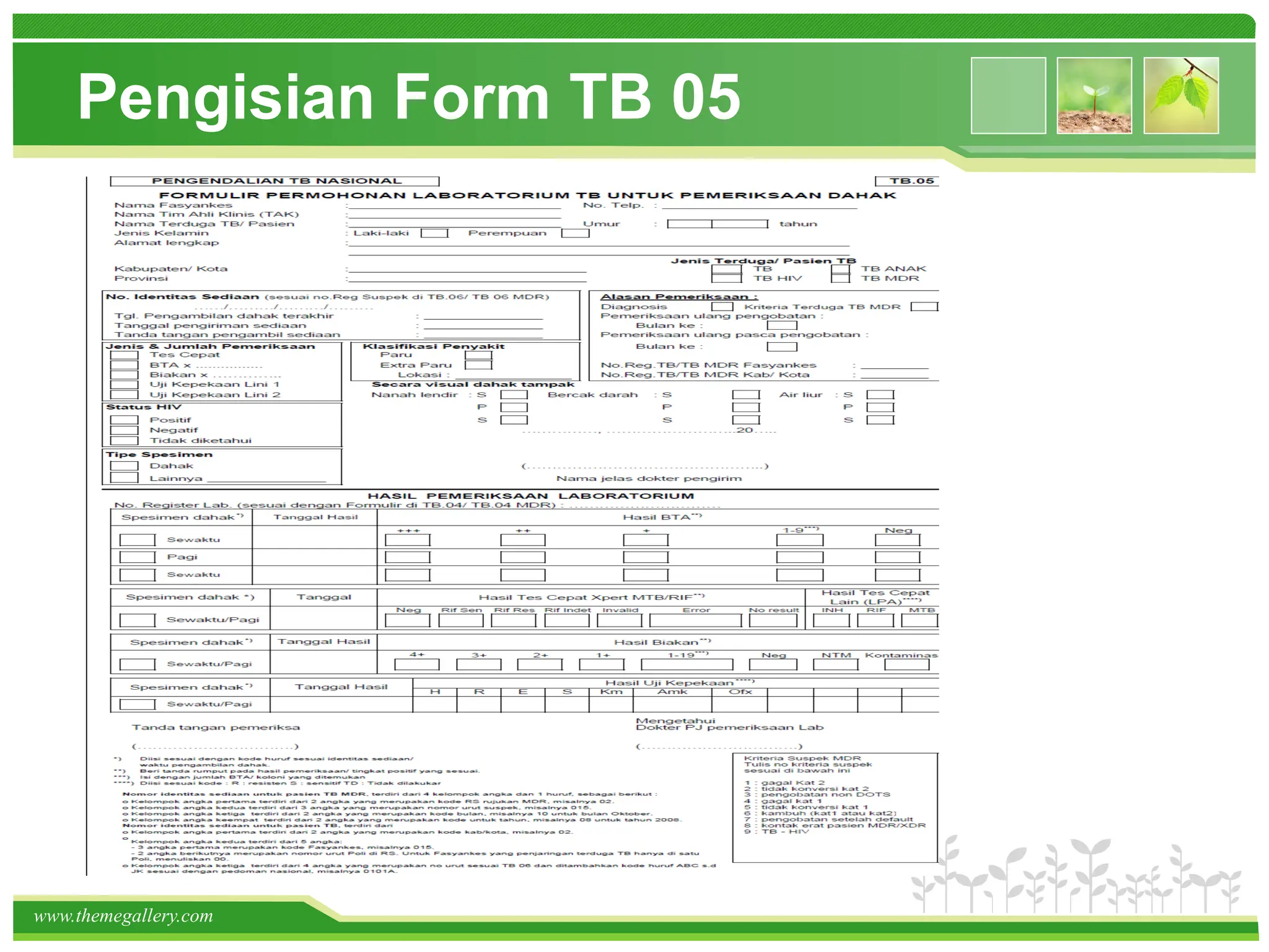 Pengumpulan dahak untuk pemeriksaaan mikroskopis BTA..pptx