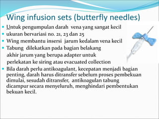 Pengumpulan Darah laboratorium klinik juga | PPT