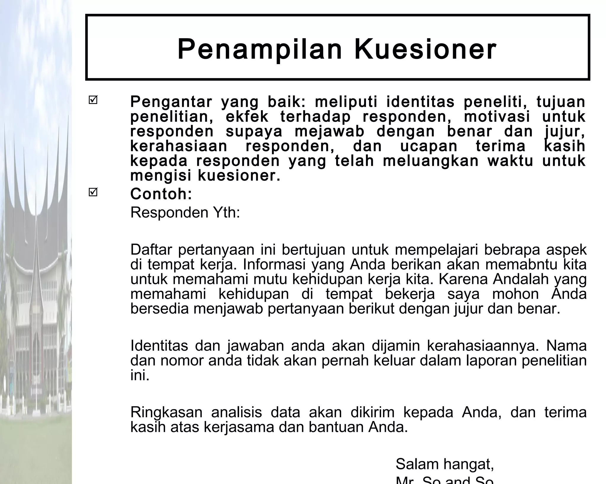 Pengumpulan data | PPT