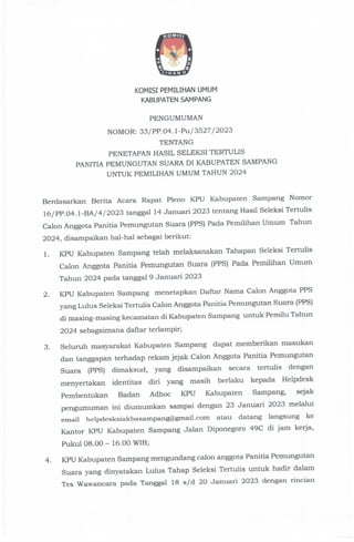 Pengumuman Hasil Seleksi Tertulis PPS Pemilu 2024.pdf