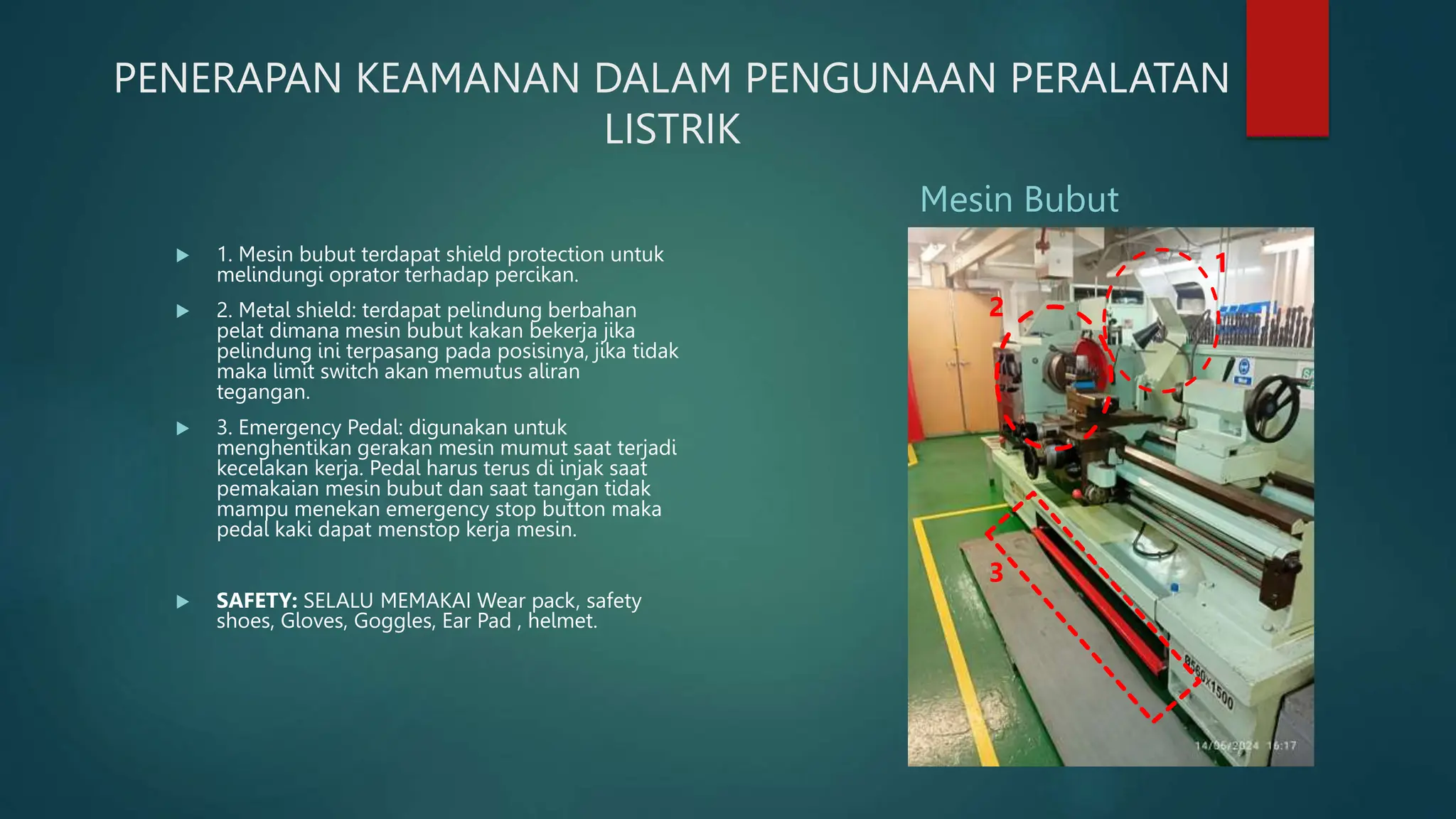 PENGUNAAN SECARA AMAN DAN PENGOPRASIAN PERALATAN LISTRIK PROSEDUR ...