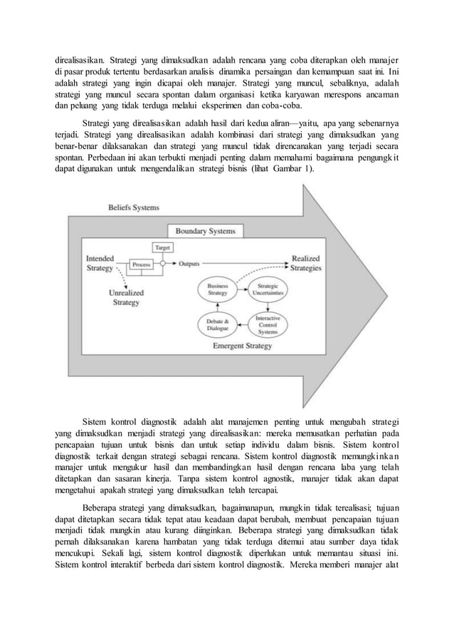 levers of control | DOCX