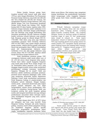 Pengurangan resiko bencana gempa bumi di ntt, antara harapan dan kenyataan | PDF