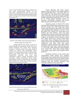 Pengurangan resiko bencana gempa bumi di ntt, antara harapan dan kenyataan | PDF