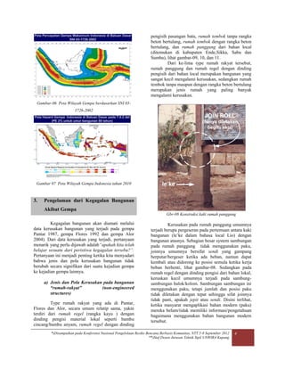 Pengurangan resiko bencana gempa bumi di ntt, antara harapan dan kenyataan | PDF