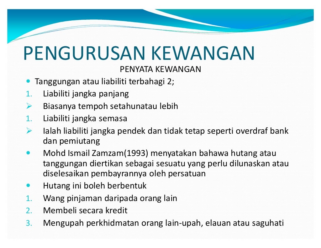 Pengurusan kewangan