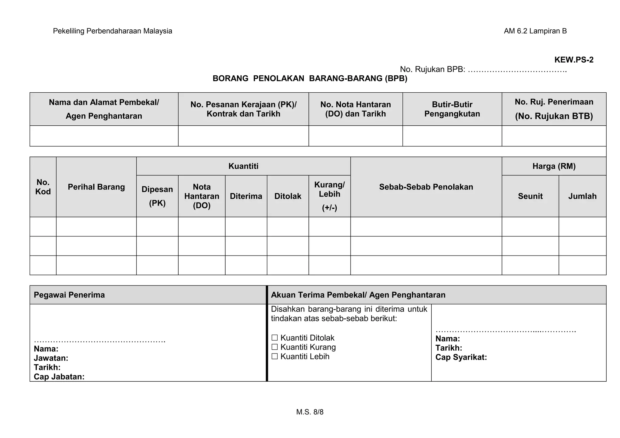 Pengurusan stor-am-6-23042018 | PDF