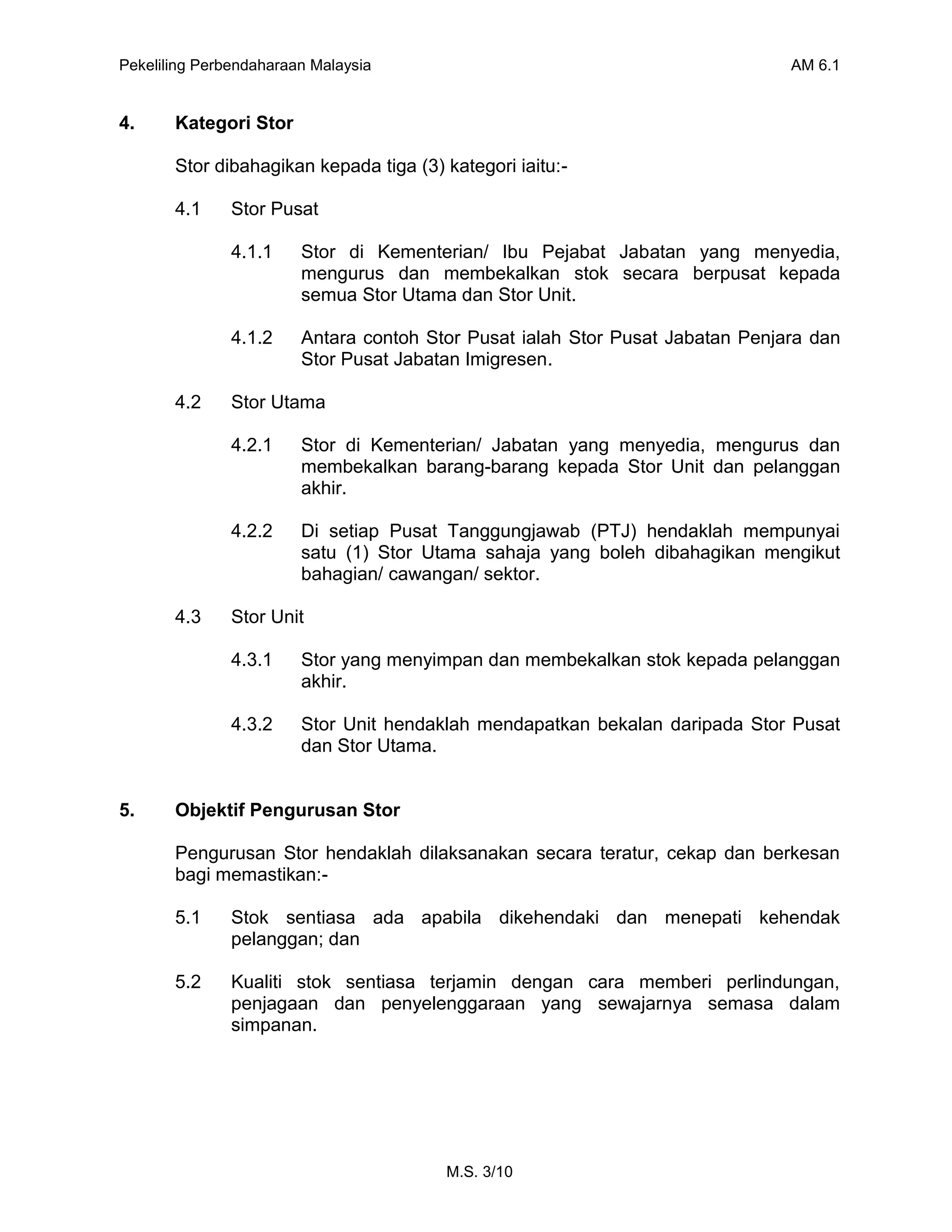 Pengurusan stor-am-6-23042018 | PDF