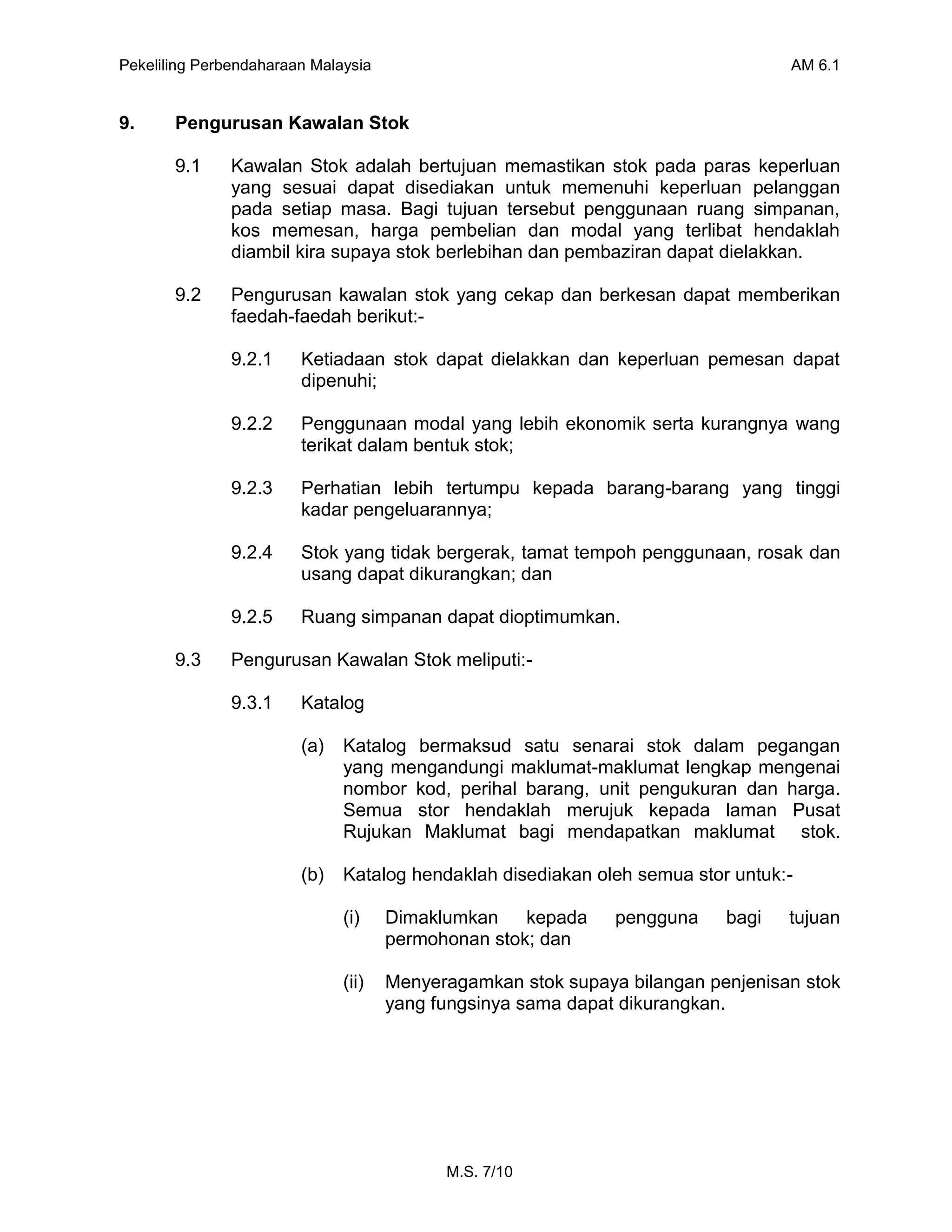 Pengurusan stor-am-6-23042018 | PDF