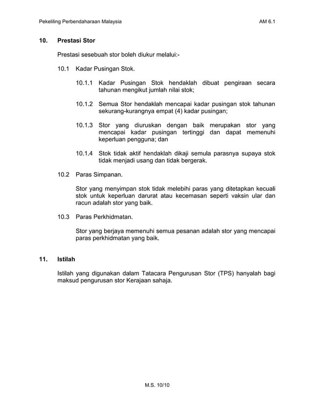 Pengurusan stor-am-6-23042018 | PDF