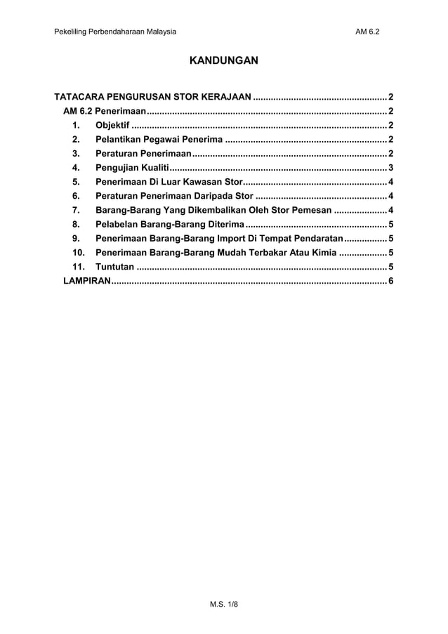 Pengurusan stor-am-6-23042018 | PDF