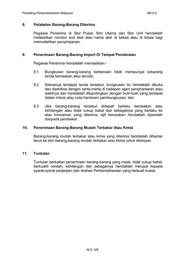Pengurusan stor-am-6-23042018 | PDF
