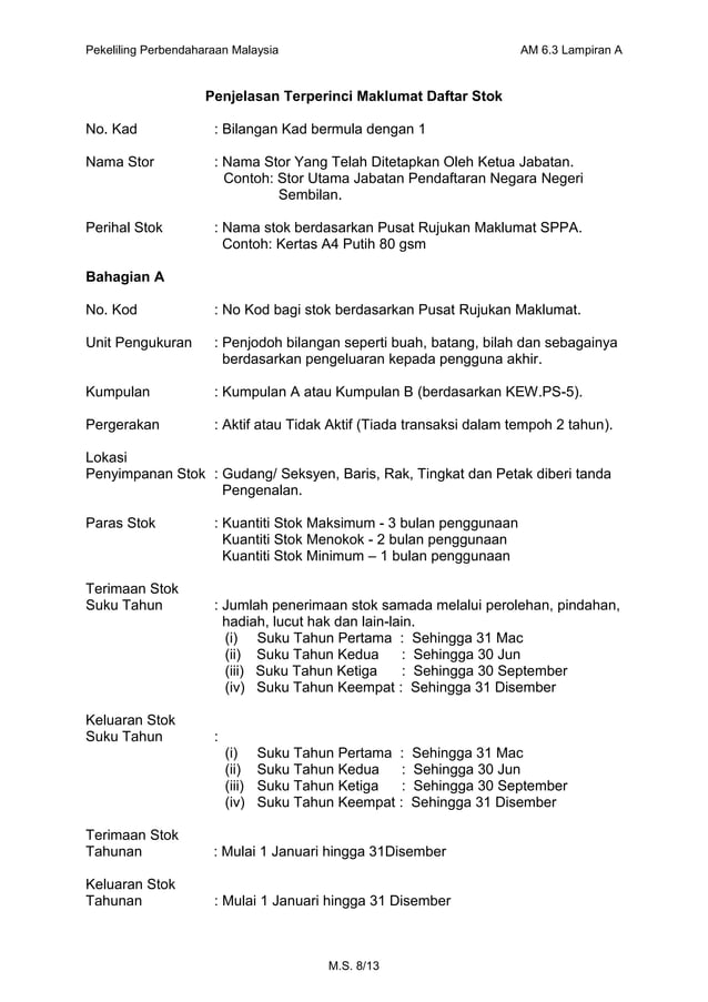 Pengurusan stor-am-6-23042018 | PDF