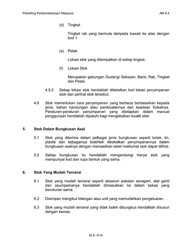 Pengurusan stor-am-6-23042018 | PDF