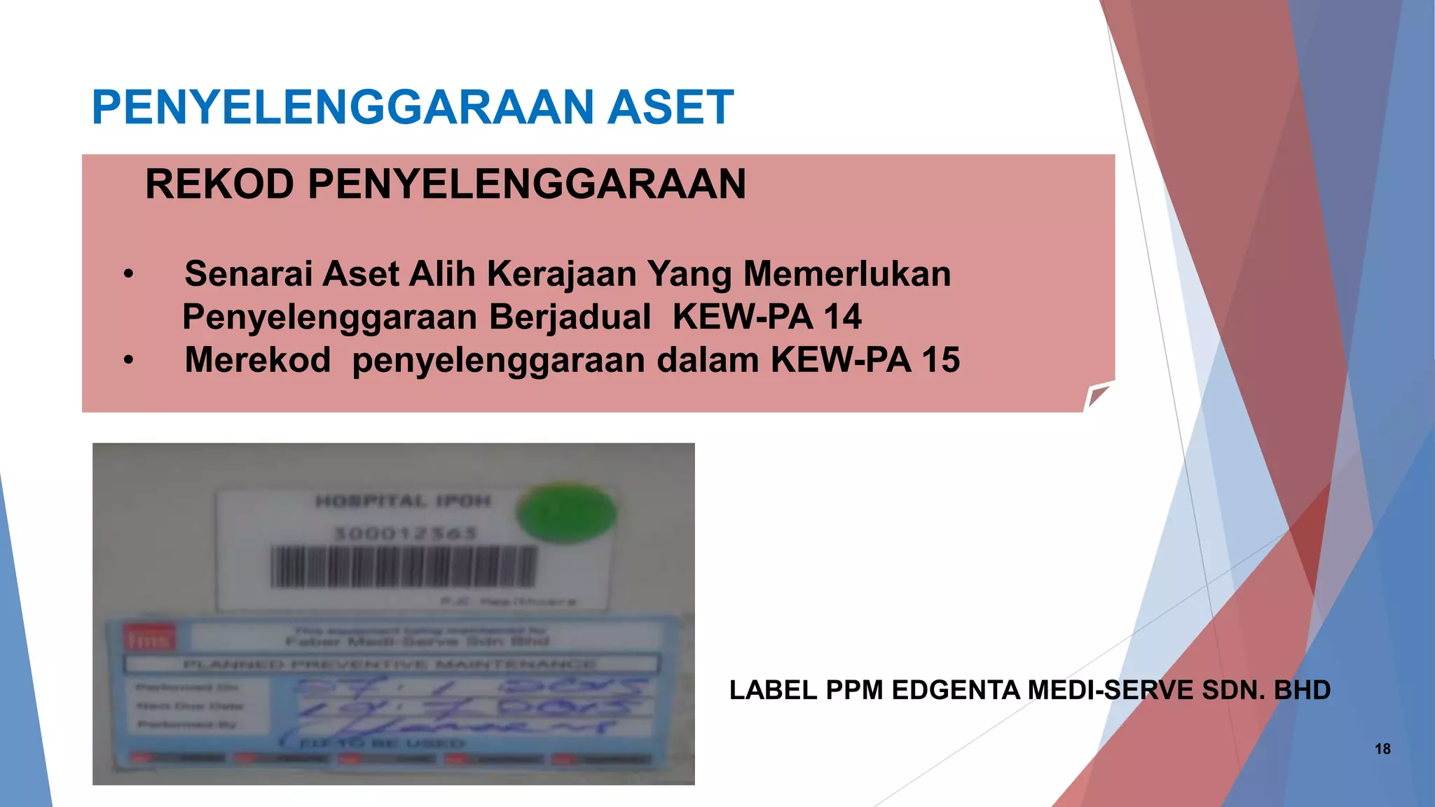 PENGURUSAN ASET & STOR | PPTX
