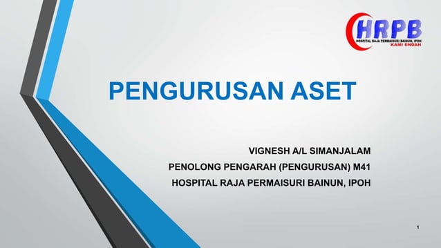 PENGURUSAN ASET & STOR | PPTX