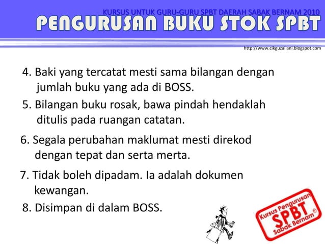 Pengurusan buku stok | PPTX