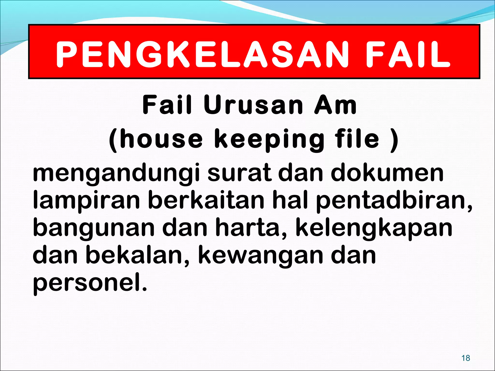 Pengurusan fail | PPT