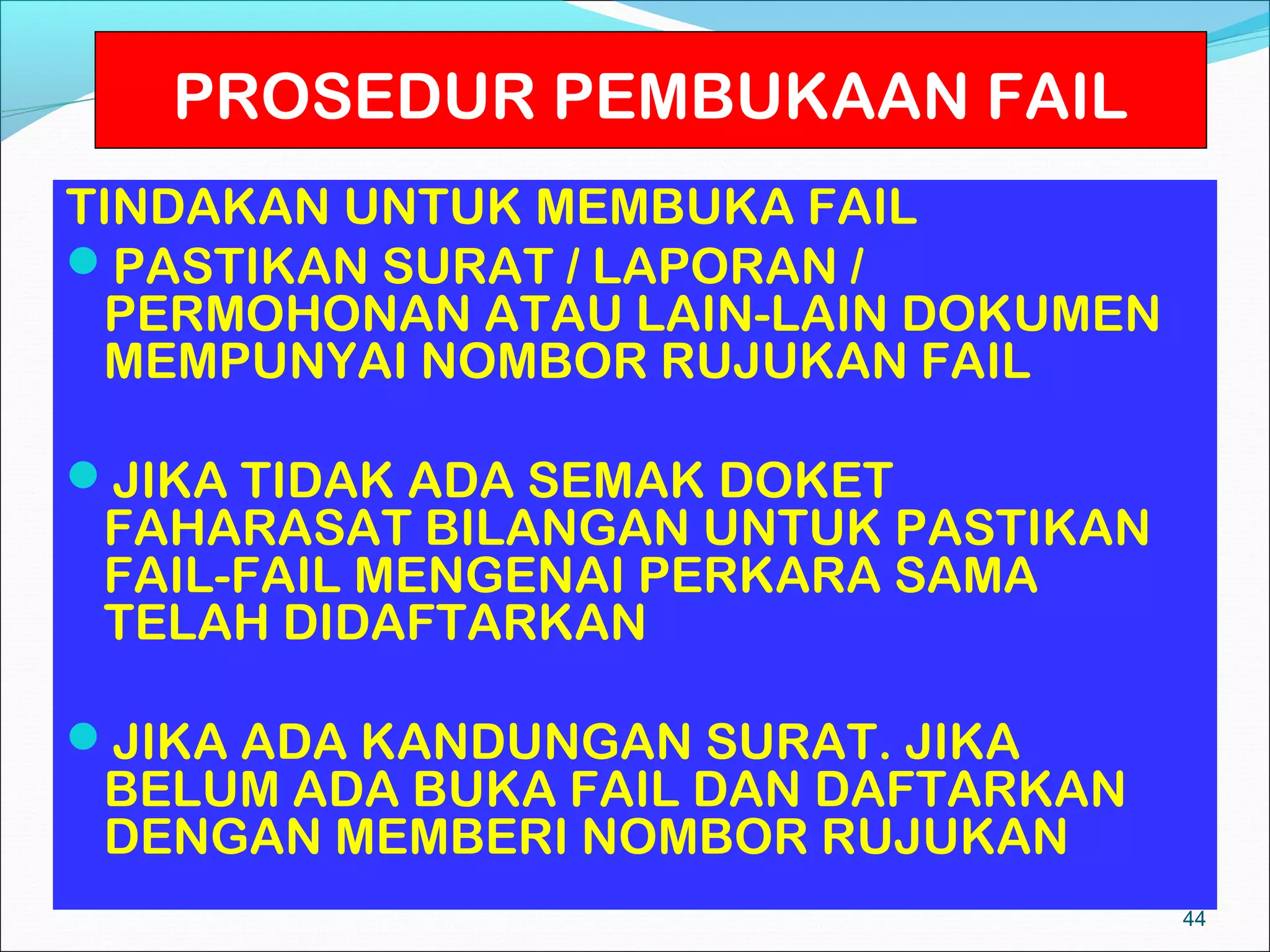 Pengurusan fail | PPT