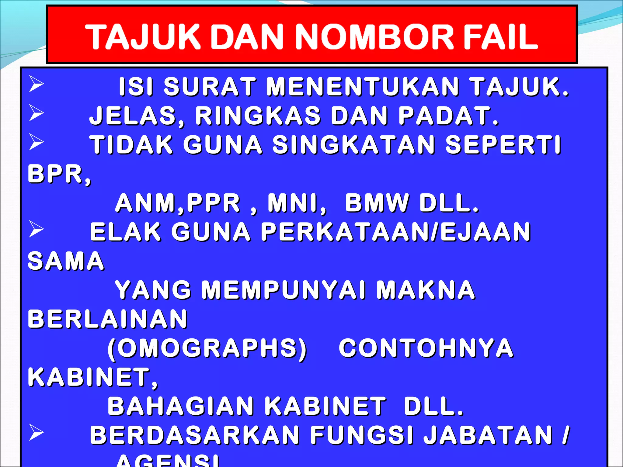 Pengurusan fail | PPT