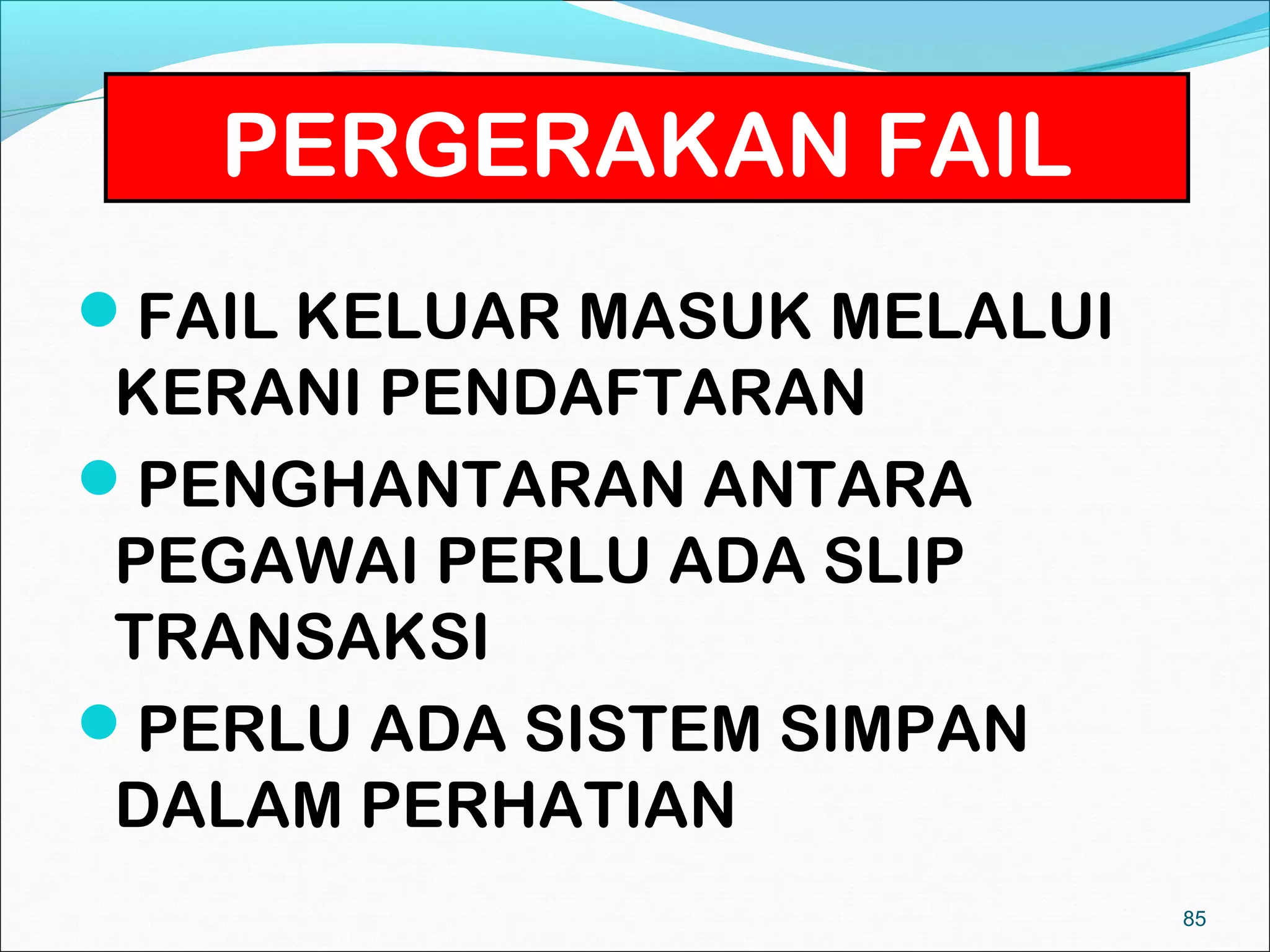Pengurusan fail | PPT