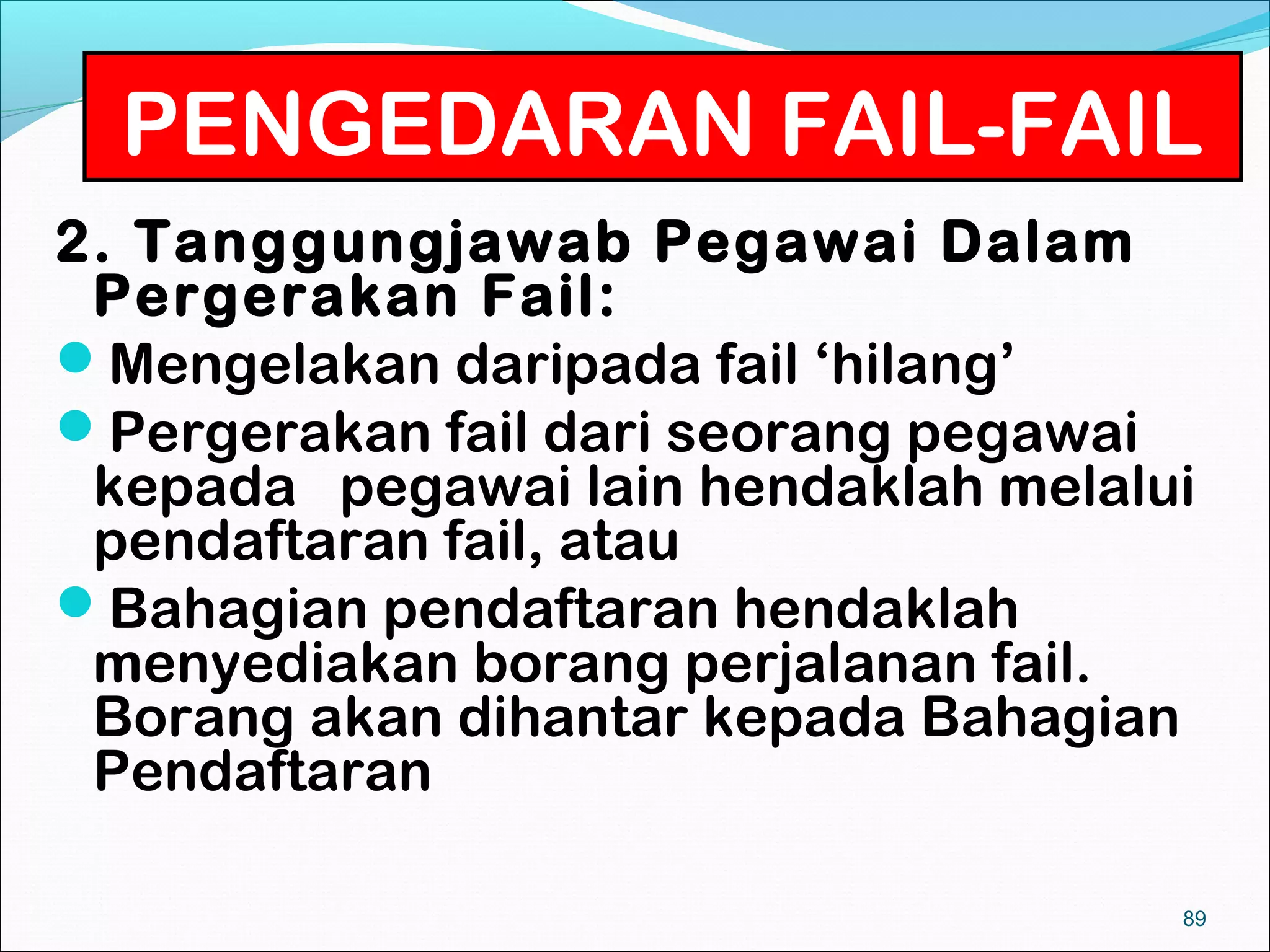 Pengurusan fail | PPT