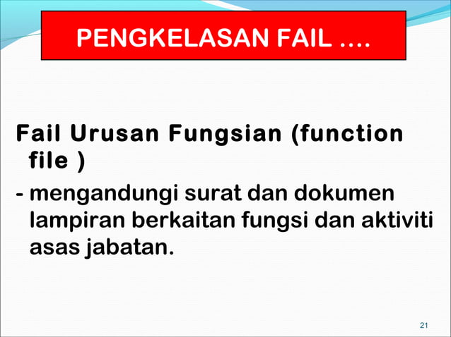 Pengurusan fail | PPT