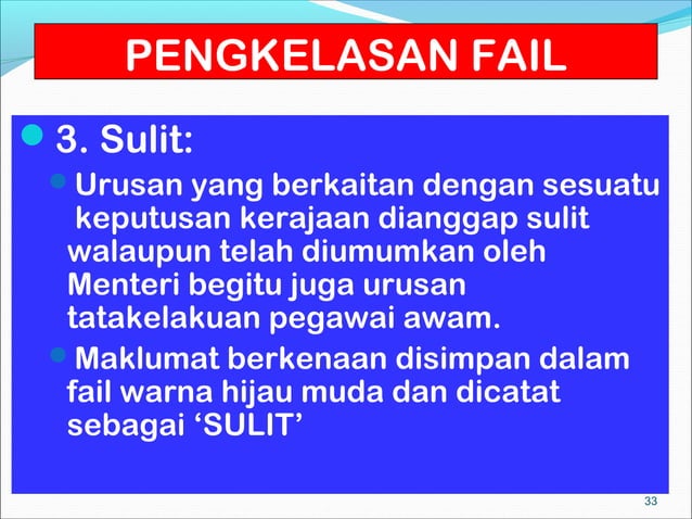 Pengurusan fail | PPT