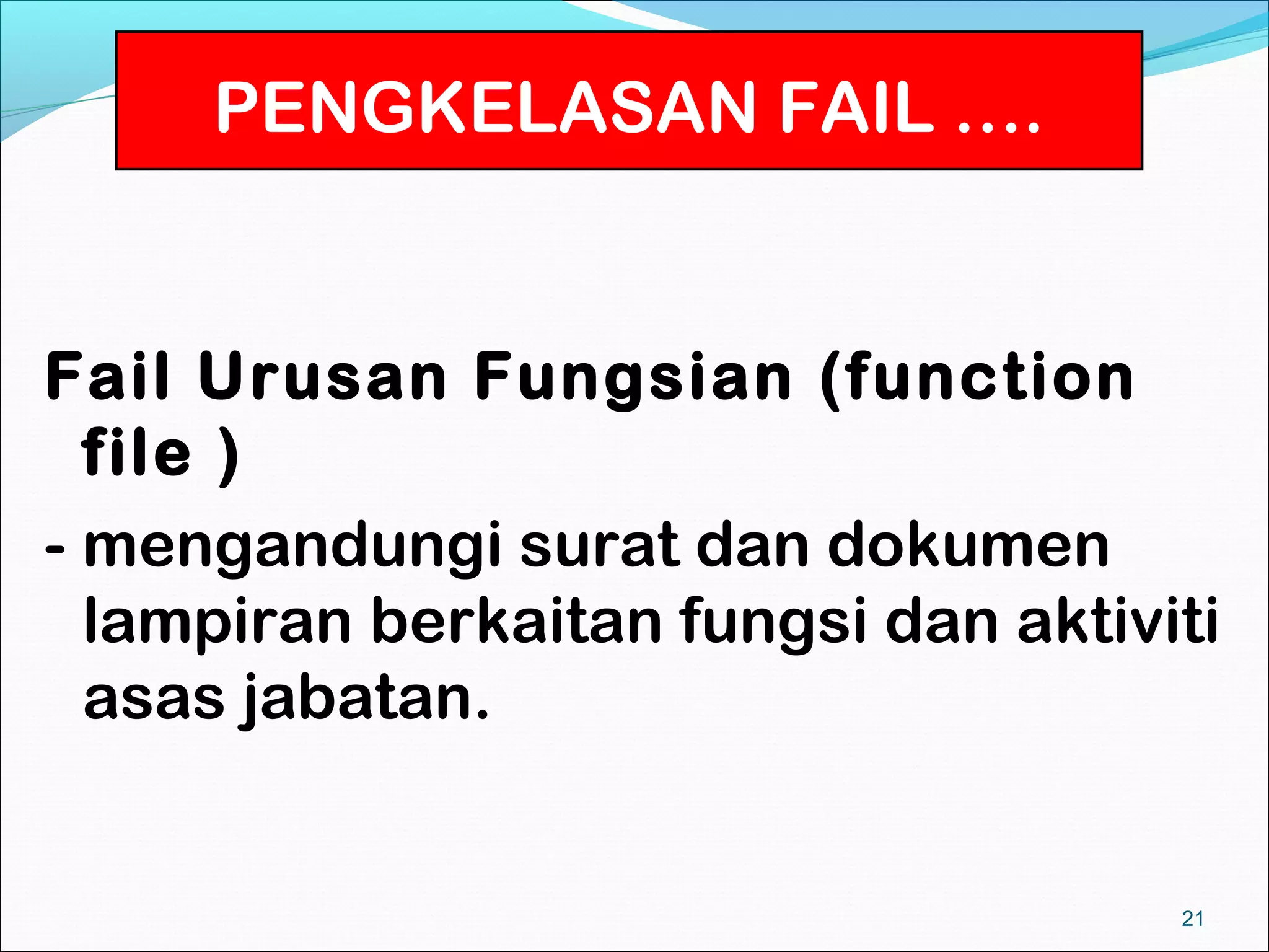 Pengurusan fail | PPT