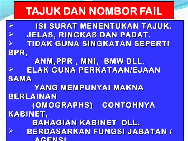 Pengurusan fail | PPT