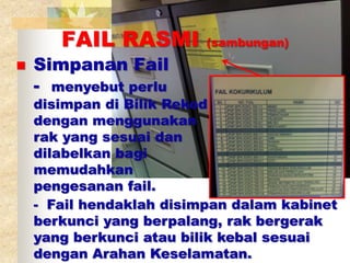 Pengurusan fail kokurikulum ppki | PPT