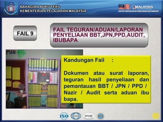 Pengurusan fail spbt | PPT