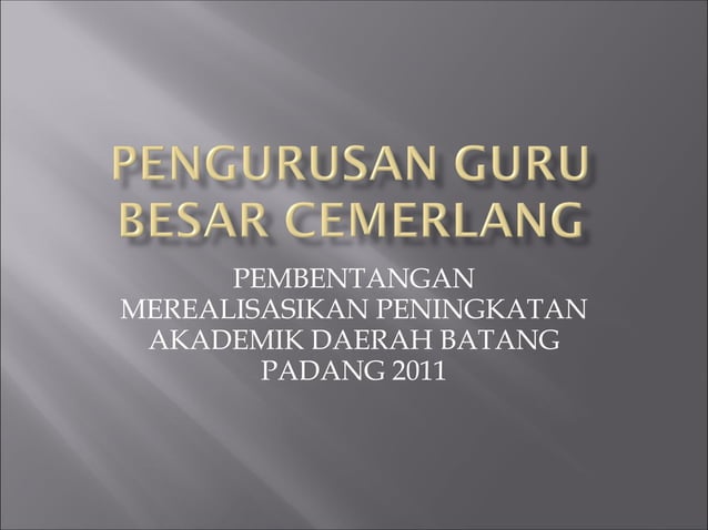 Pengurusan guru besar cemerlang | PPT