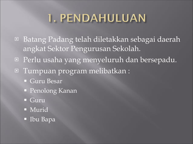 Pengurusan guru besar cemerlang | PPT