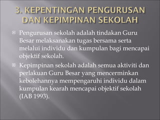 Pengurusan guru besar cemerlang | PPT