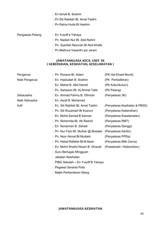 Pengurusan hal ehwal murid 2018 | PDF