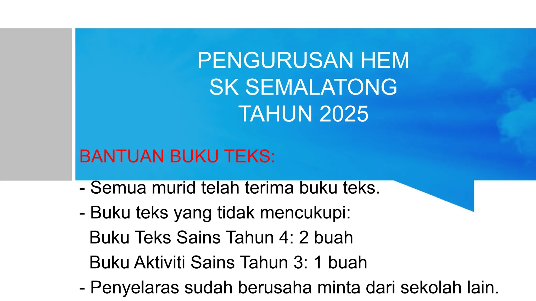 PENGURUSAN HEM 2025 untuk sekolah rendah | PPTX