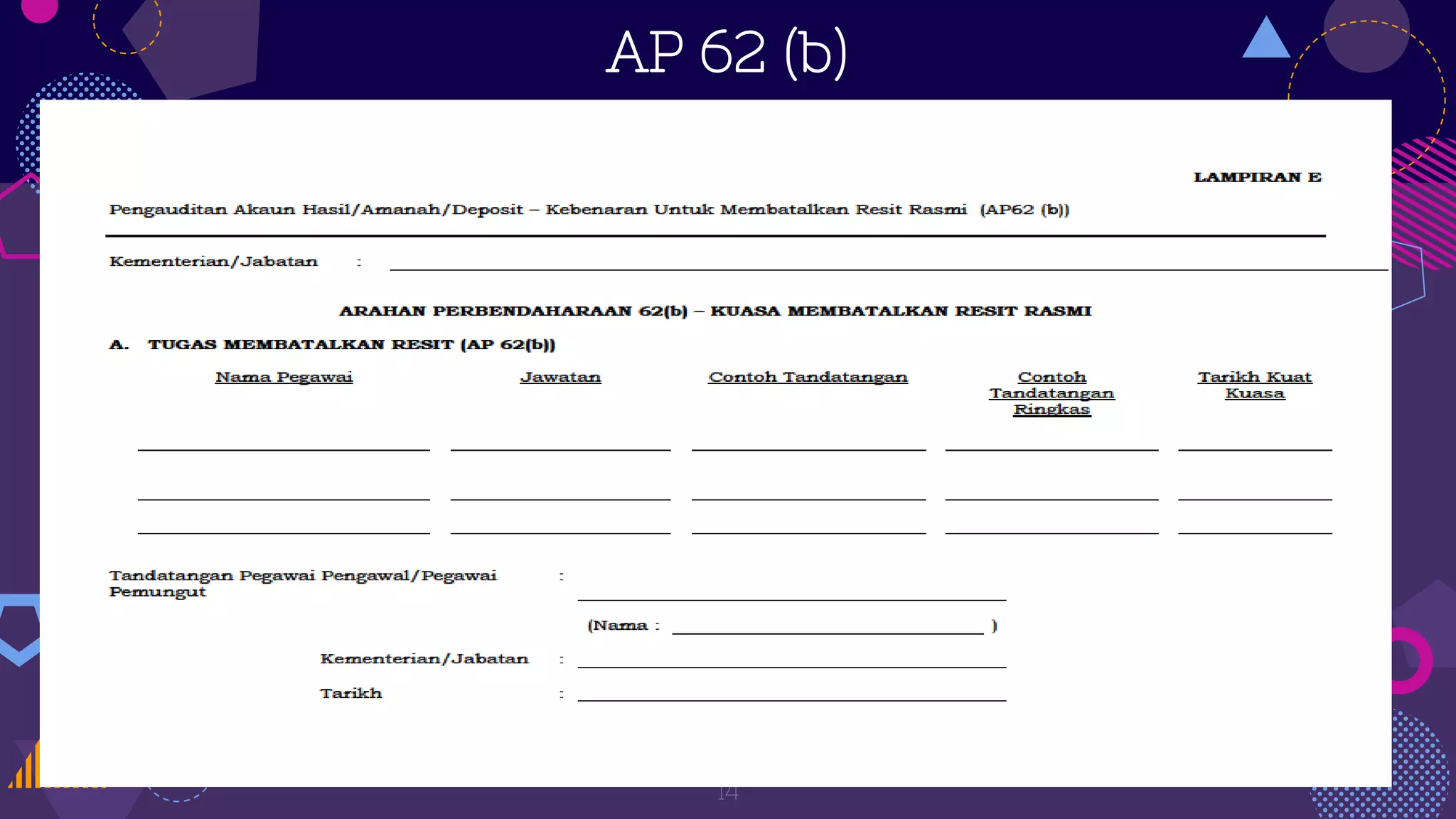 Pengurusan kutipan hasil di kaunter | PDF