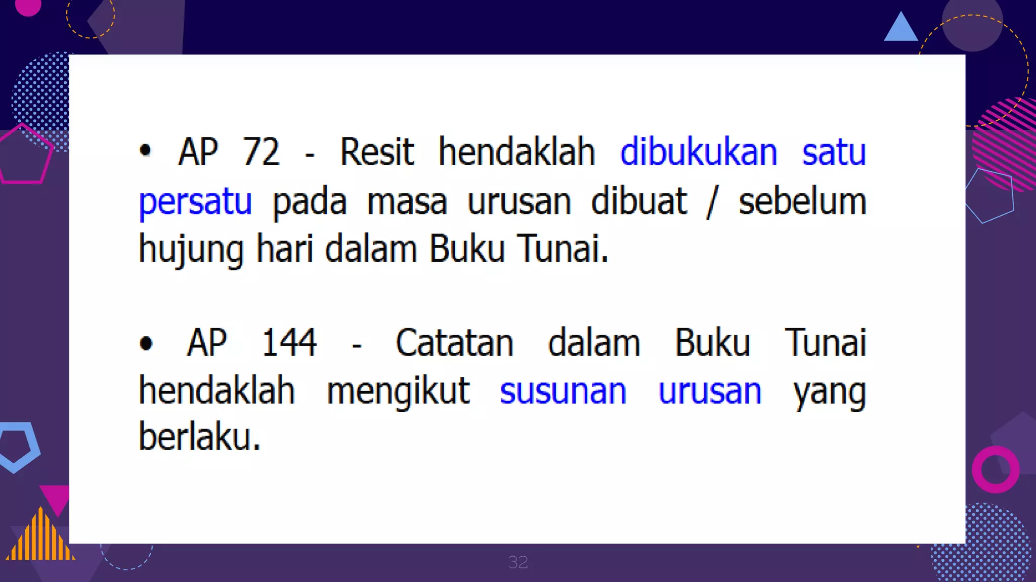 Pengurusan kutipan hasil di kaunter | PDF