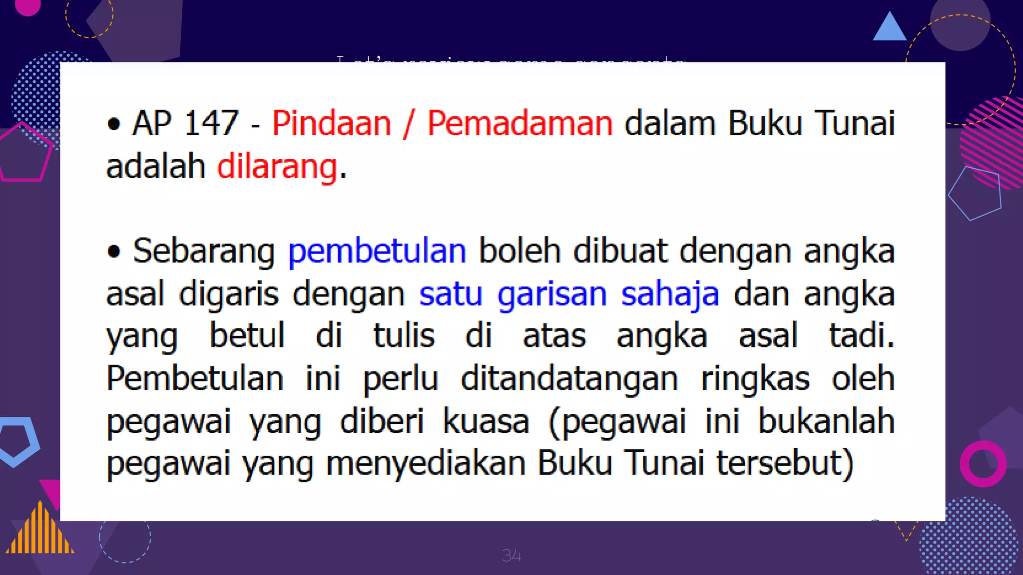 Pengurusan kutipan hasil di kaunter | PDF