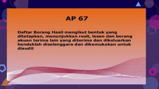 Pengurusan kutipan hasil di kaunter | PDF