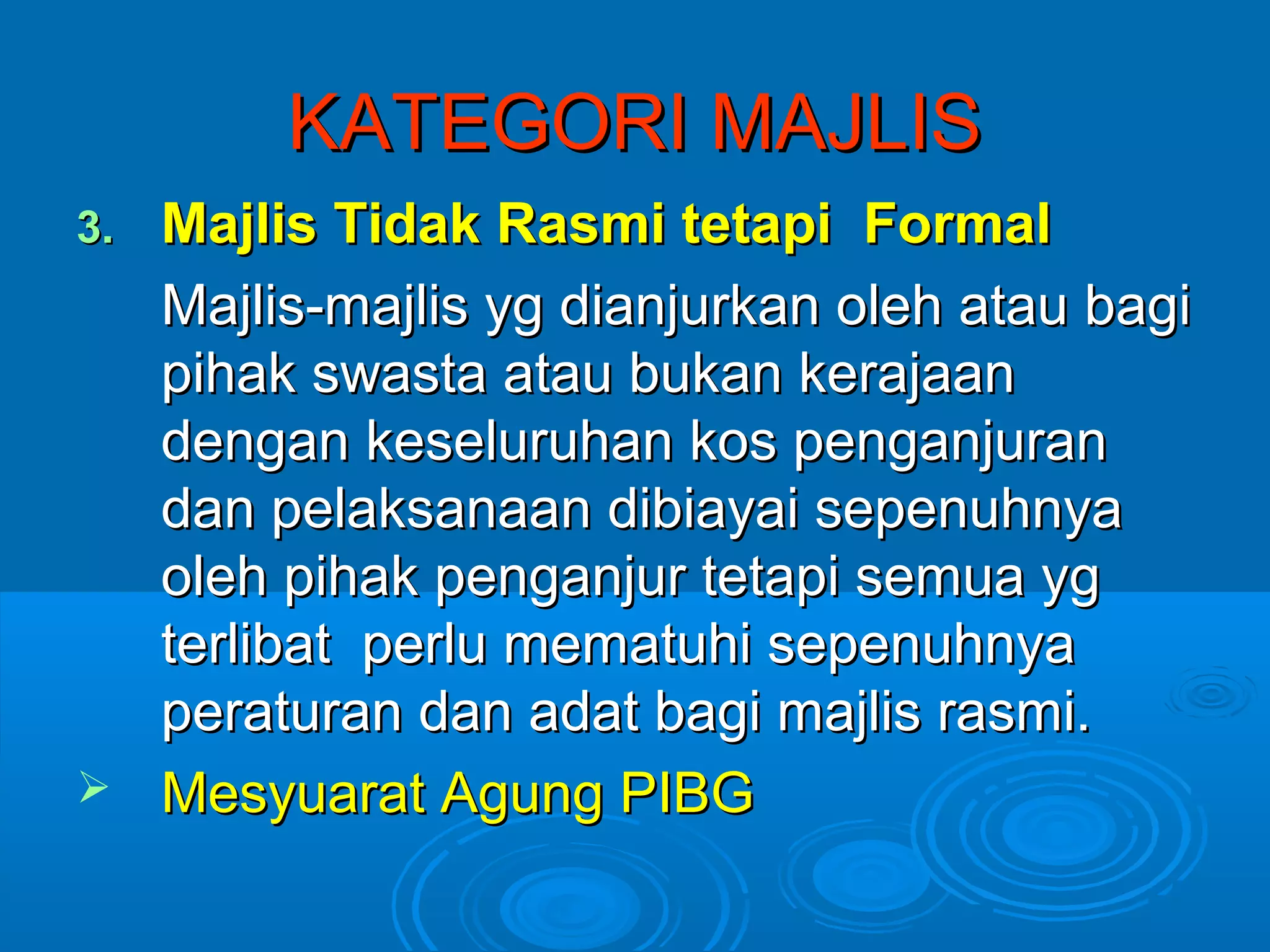 Pengurusan majlis dan protokol | PPT