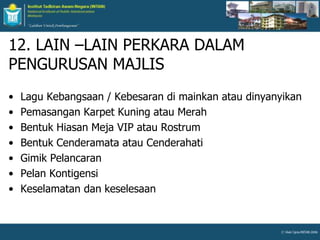 PENGURUSAN MAJLIS_PROTOKOL_ETIKET.PPT